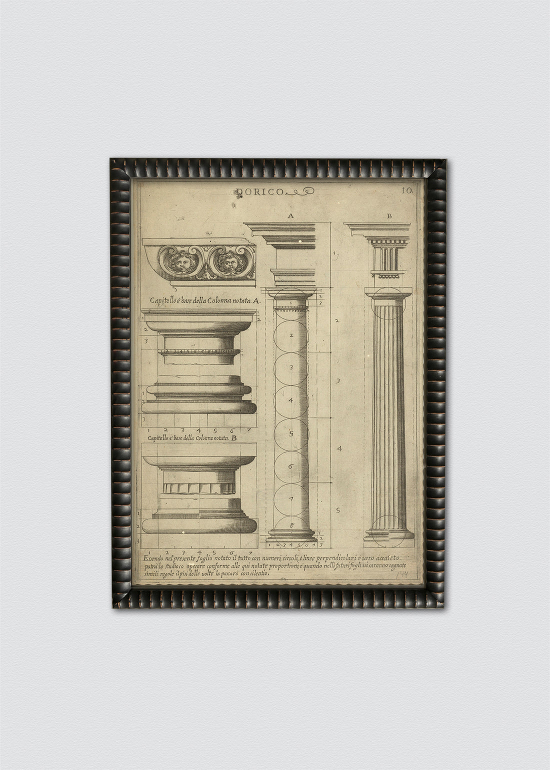 Cuadro Dibujo Columna II – Testimonia